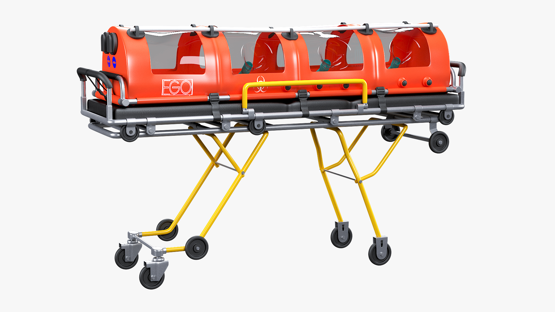 modelo 3d Sistema de transporte de protección biológica - TurboSquid ...