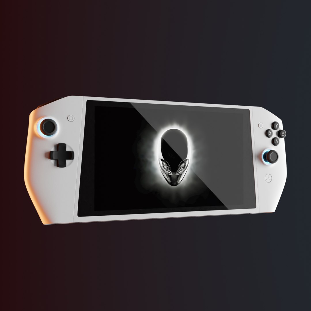 3D alienware concept ufo - TurboSquid 1533077