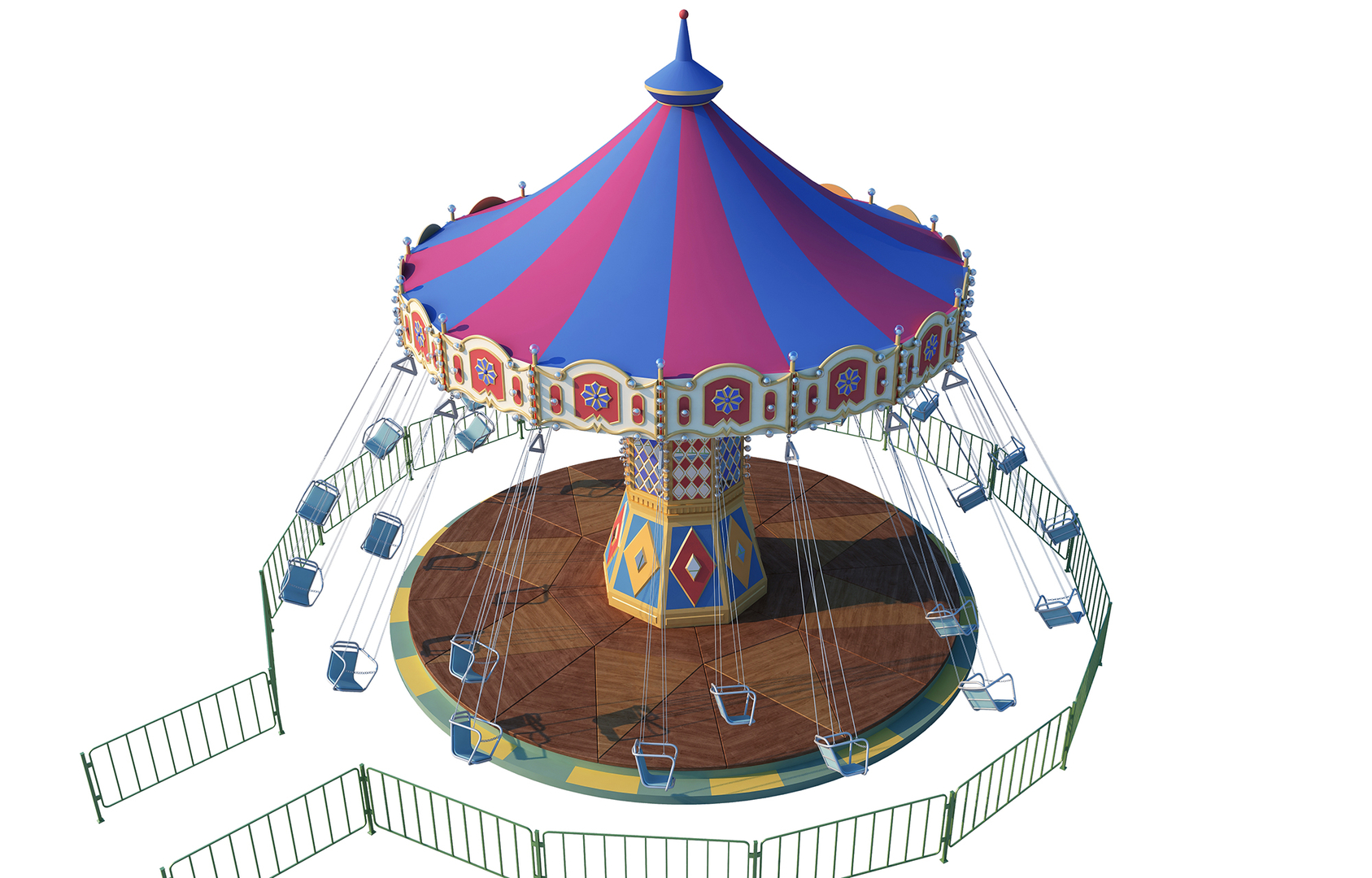 3D model funfair - TurboSquid 1551458