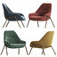 3D iron frame armchair model - TurboSquid 1551471