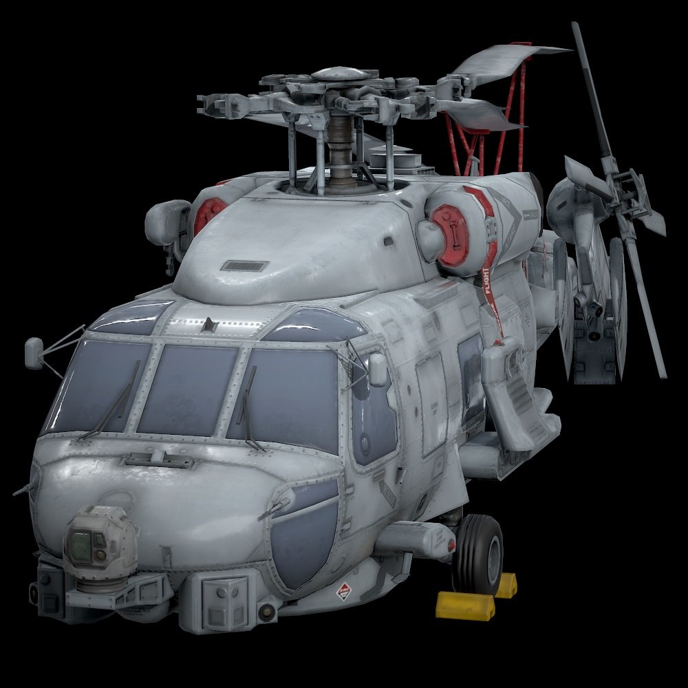 3D sikorsky mh-60r model - TurboSquid 1551594