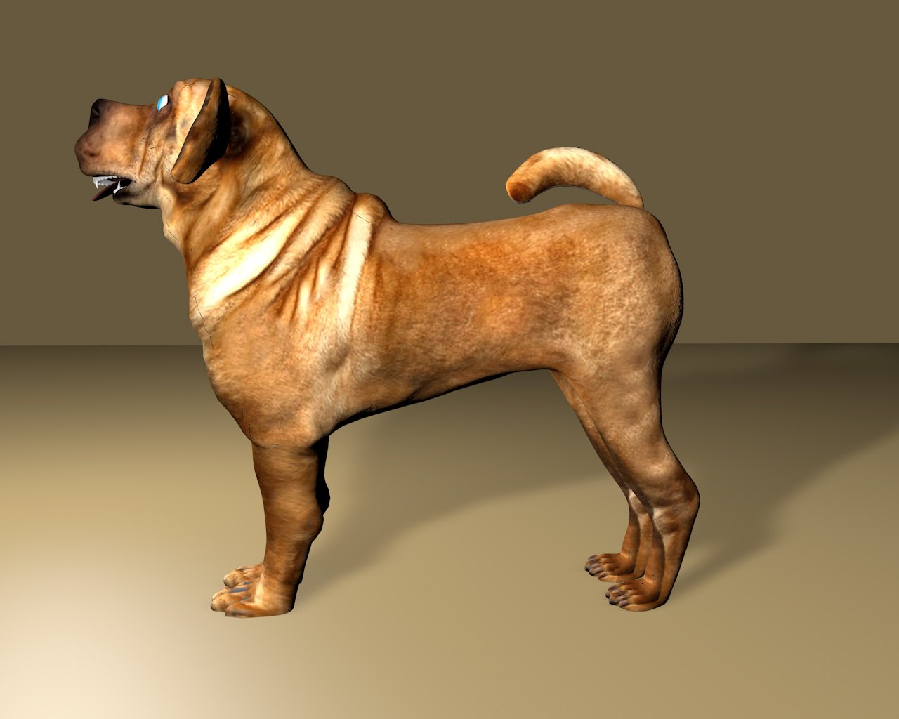 3D model dog - TurboSquid 1551690