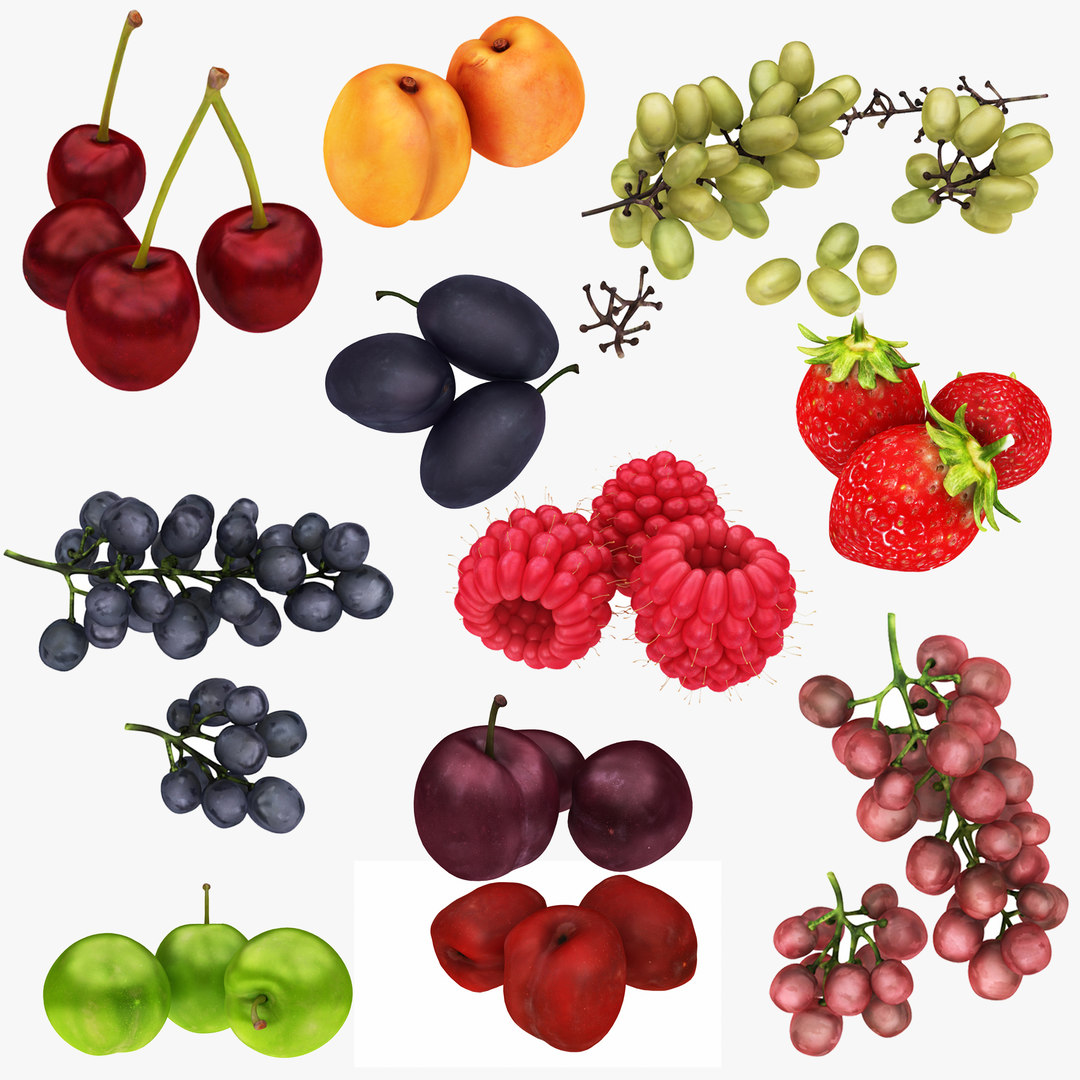Fruit 11 1 3D model - TurboSquid 1551712