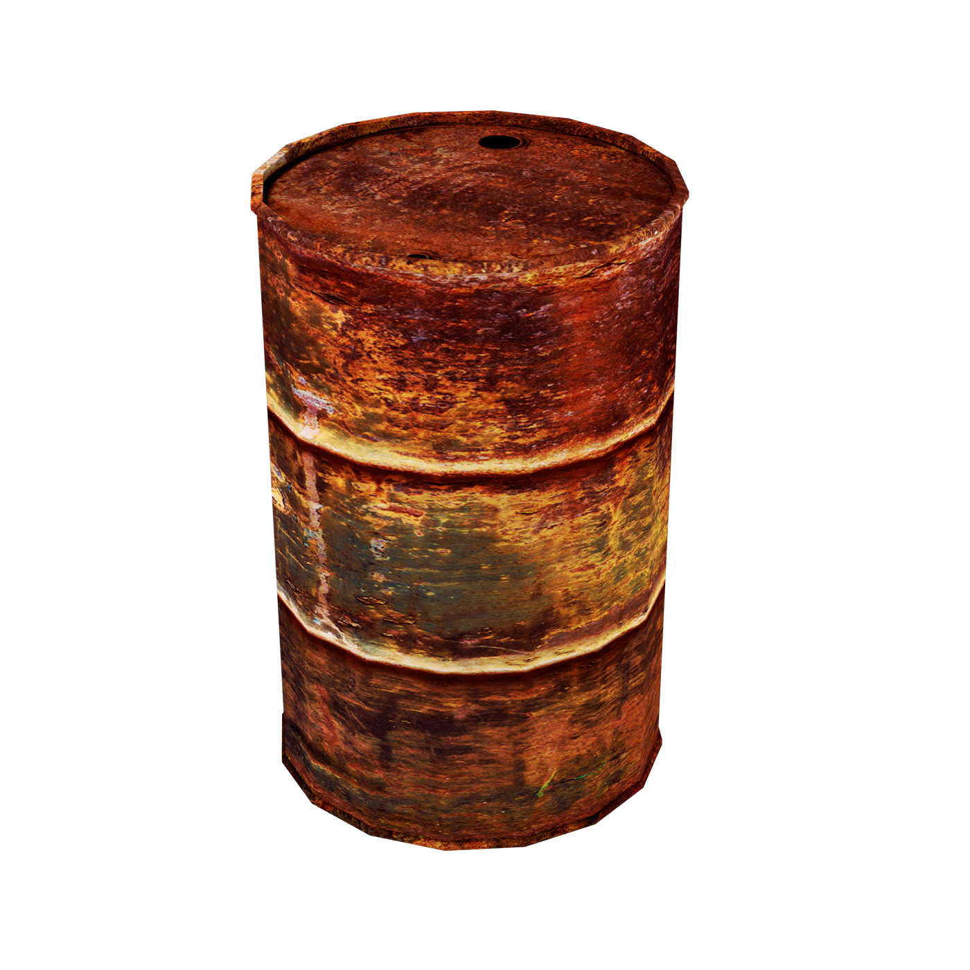 Barril Industrial Low Poly Modelo 3D - TurboSquid 1551785