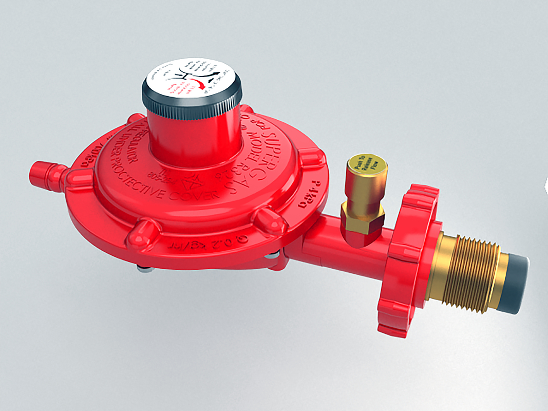 Lp gas pressure regulator 3D model - TurboSquid 1551909