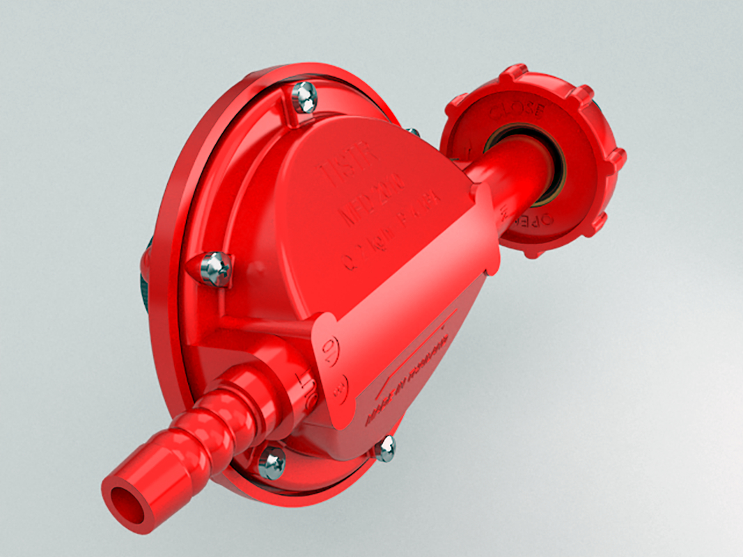 Lp gas pressure regulator 3D model - TurboSquid 1551909
