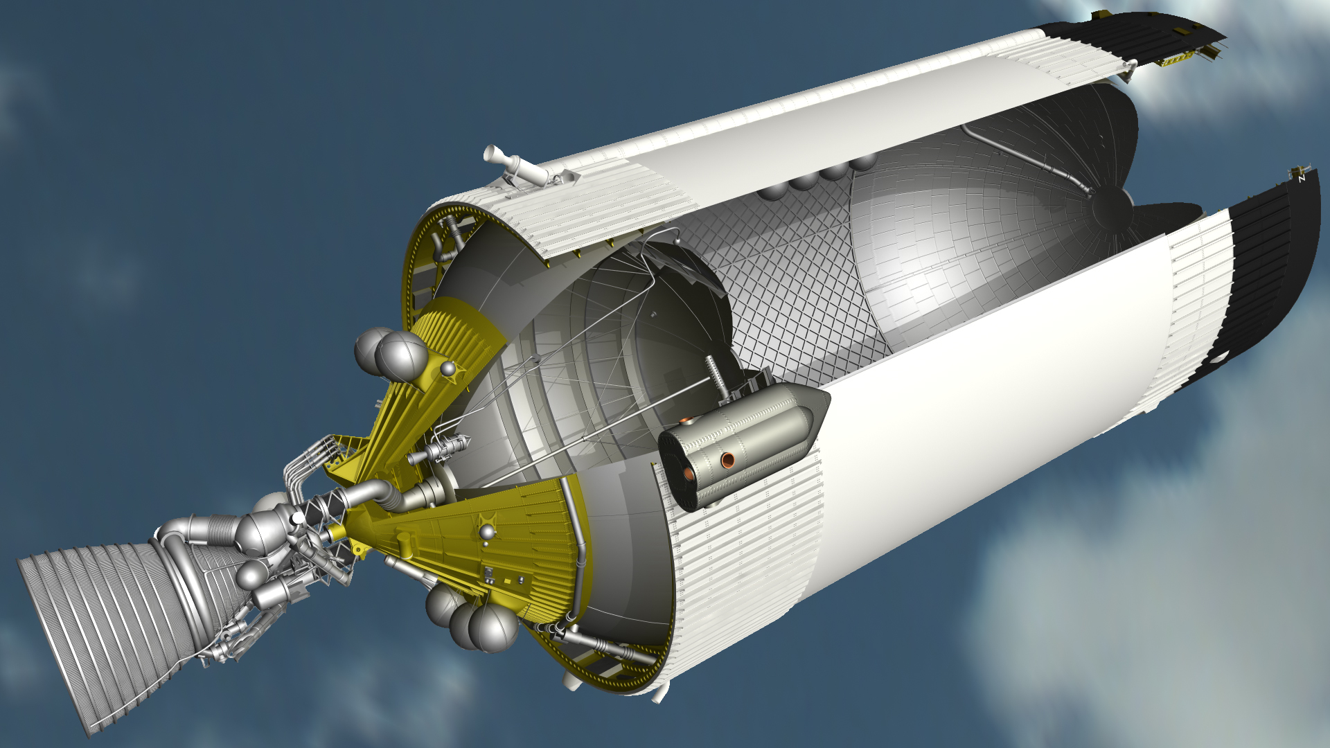 3D saturn v s-ivb stage - TurboSquid 1552240