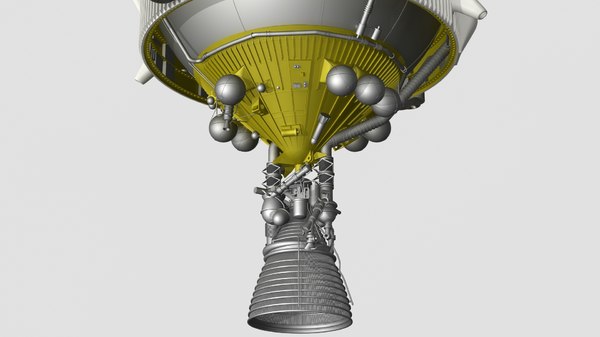 3D saturn v s-ivb stage - TurboSquid 1552240