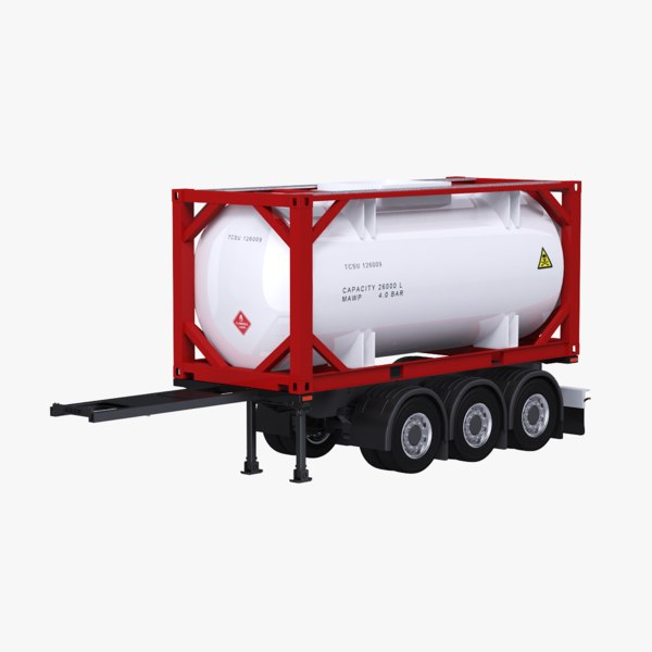 Tanker Trailer 3D Models for Download | TurboSquid
