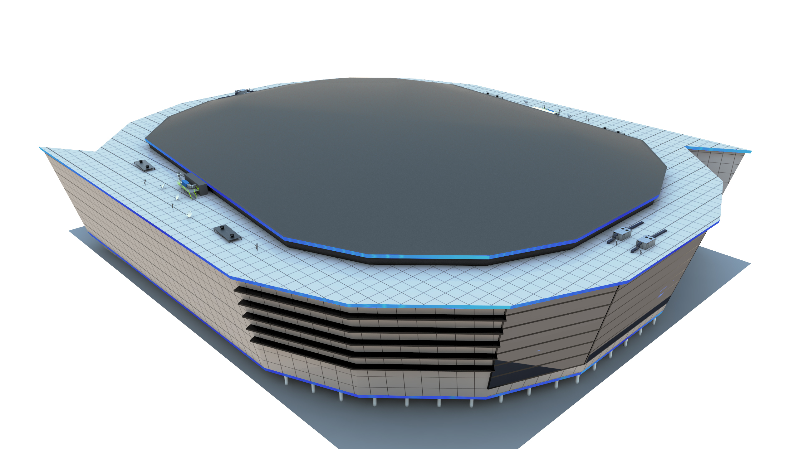 Boxing stadium 3D - TurboSquid 1552279