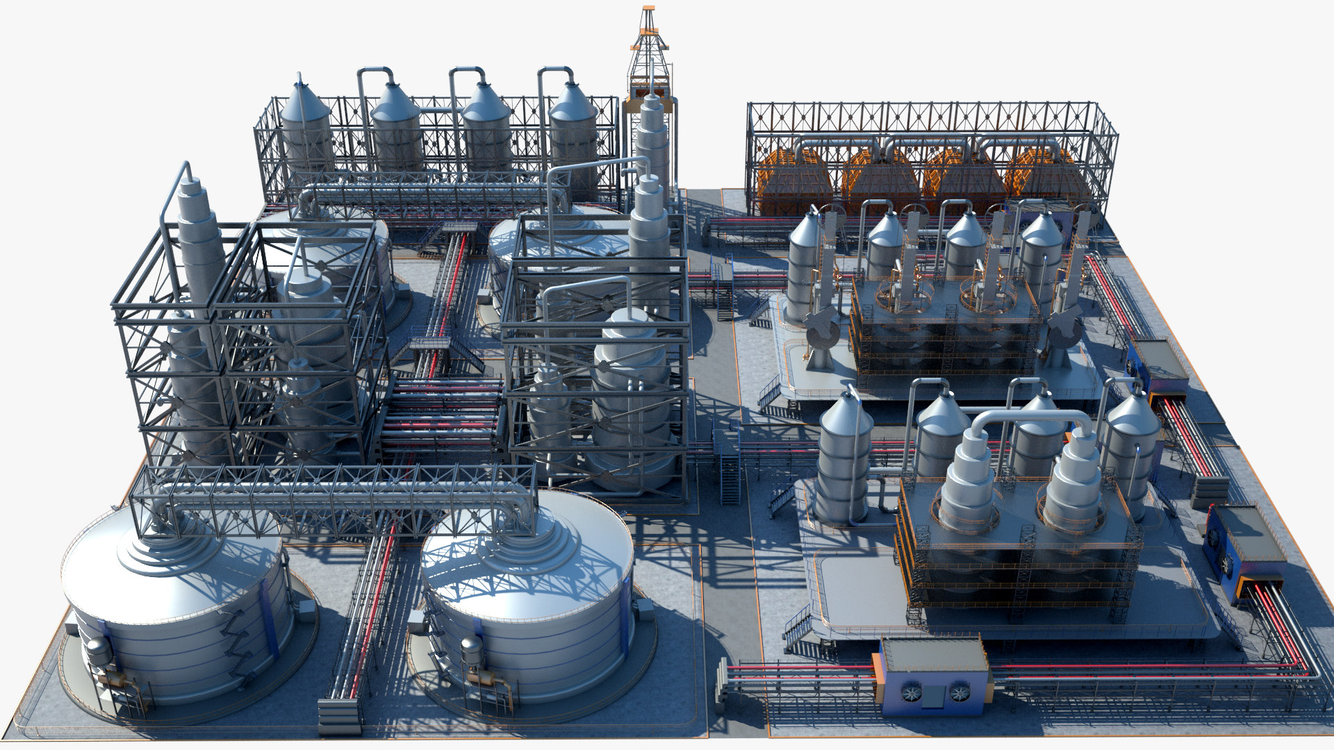 Industrial area 04 3D model - TurboSquid 1552549