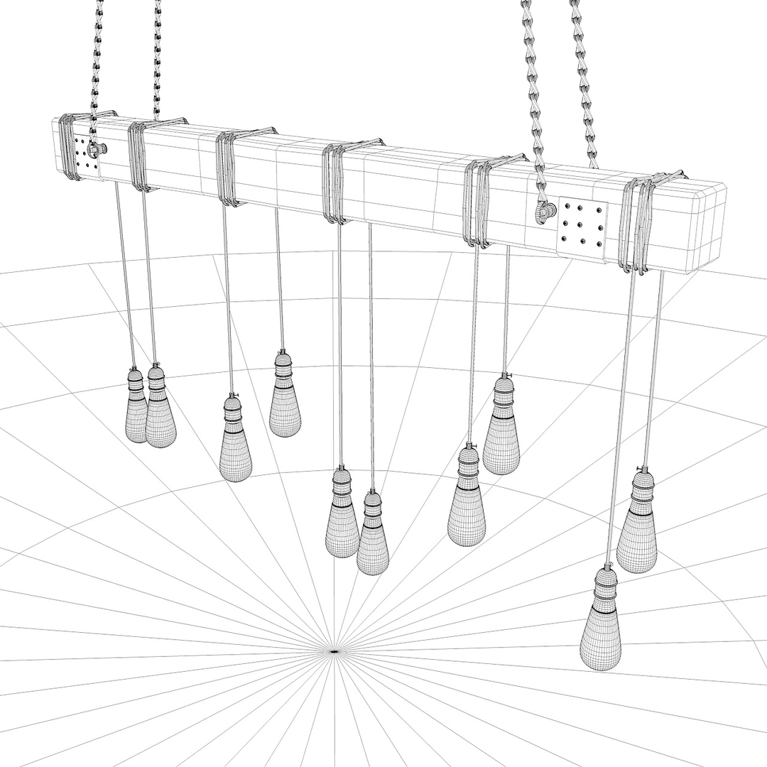 3D steampunk light lamp - TurboSquid 1552678