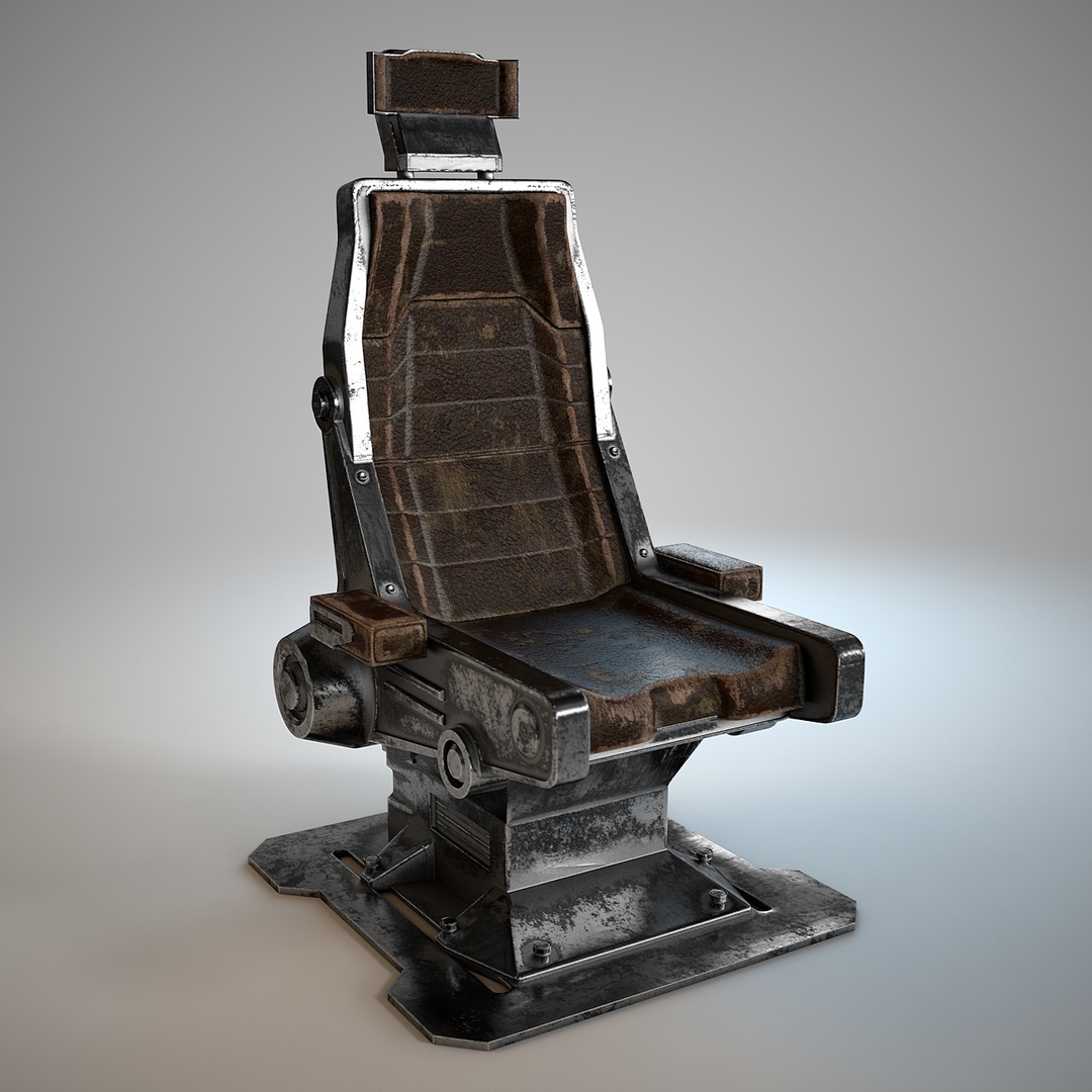 3D model scifi chair - TurboSquid 1552690