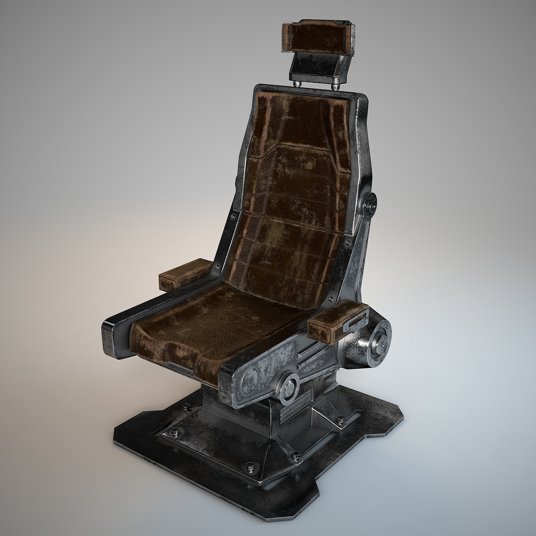Scifi Stuhl 01 3D-Modell - TurboSquid 1552690