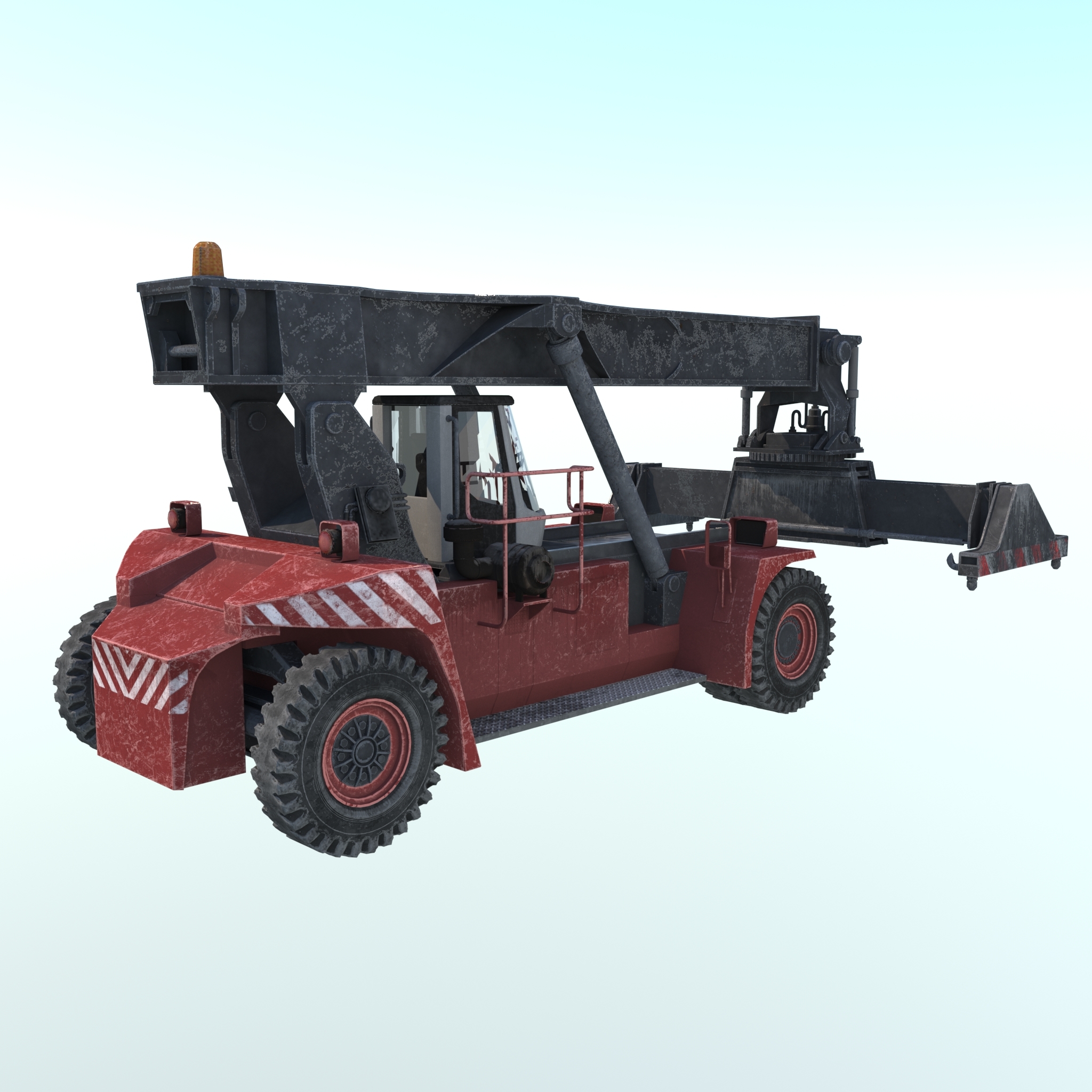Container loader 3D model - TurboSquid 1552752