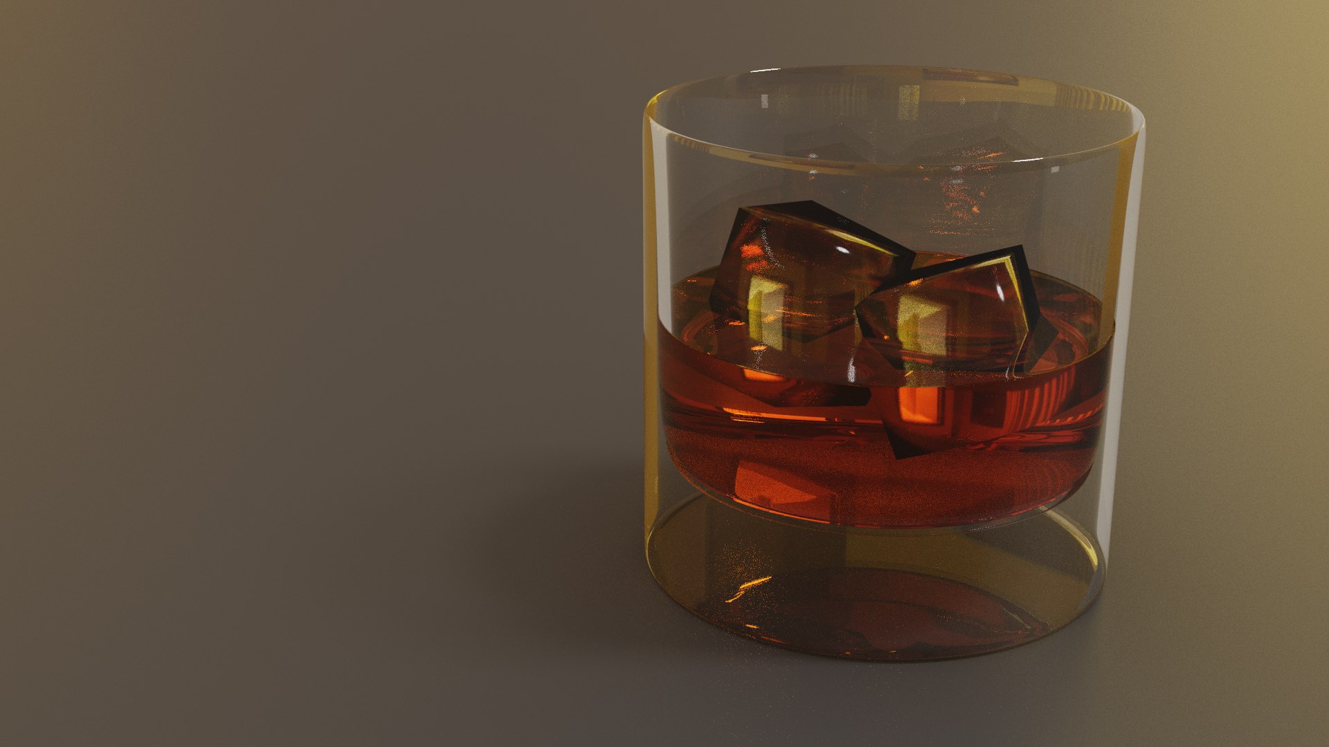Glass of whiskey 3D 모델 - TurboSquid 1552734