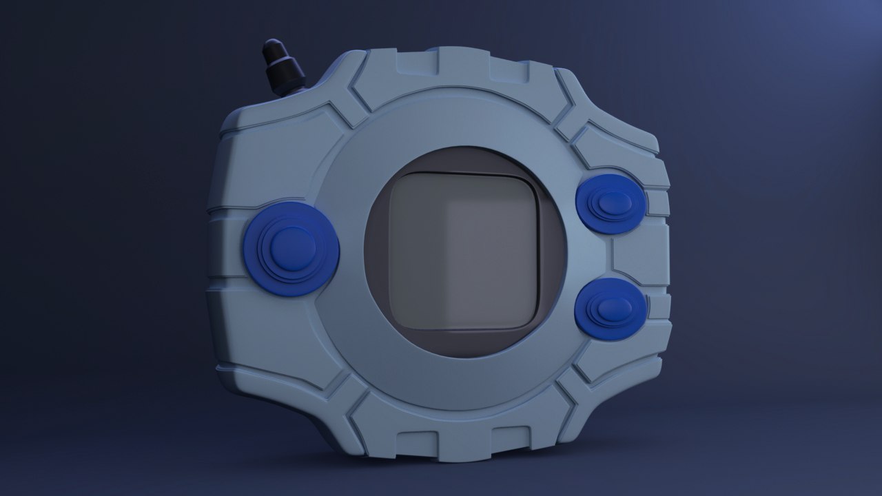 Digivice digimon 3D model - TurboSquid 1552999