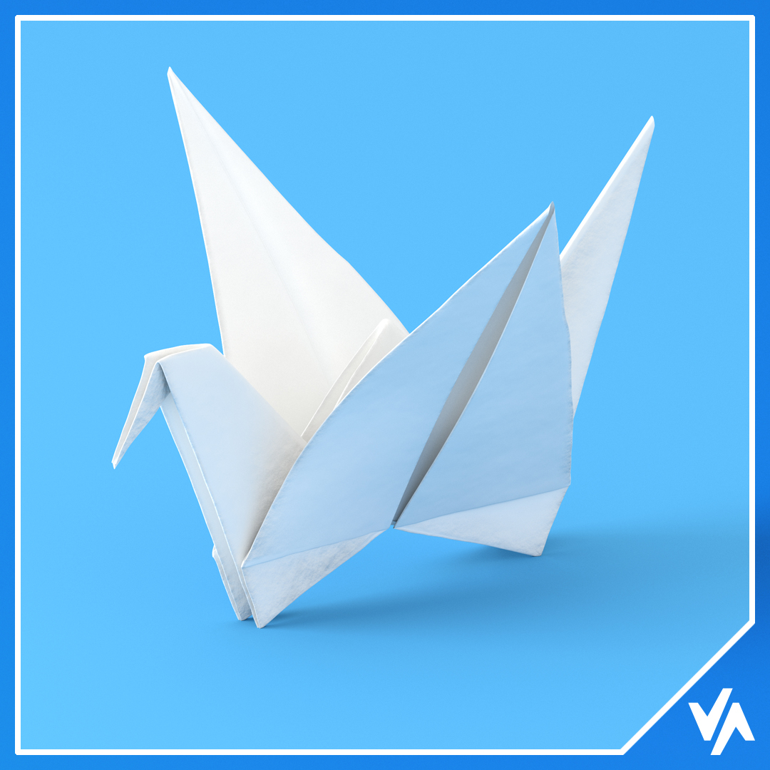 Origami bird 3D - TurboSquid 1552995