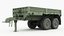 3D m1095 trailer vehicles model - TurboSquid 1553256