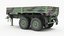 3D m1095 trailer vehicles model - TurboSquid 1553256