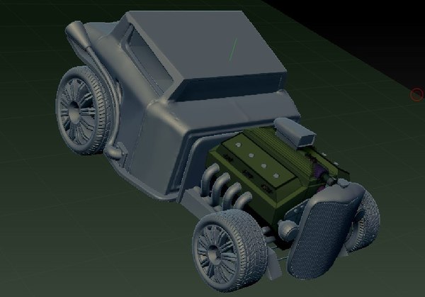 Rocket league car model - TurboSquid 1553279