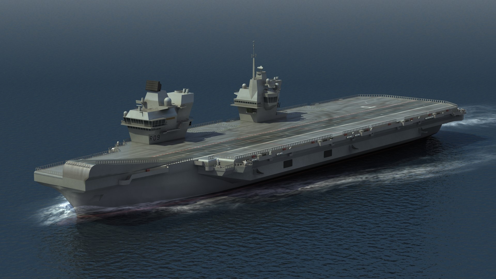 3D hms prince wales aircraft carrier model - TurboSquid 1553304