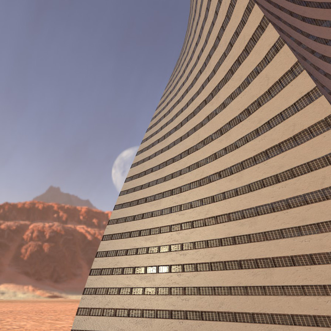 Post apocalyptic building 3D - TurboSquid 1553336