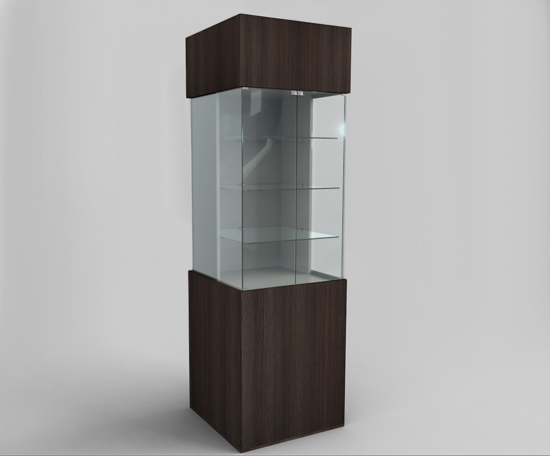 Display cabinet showcase 3D model - TurboSquid 1553570