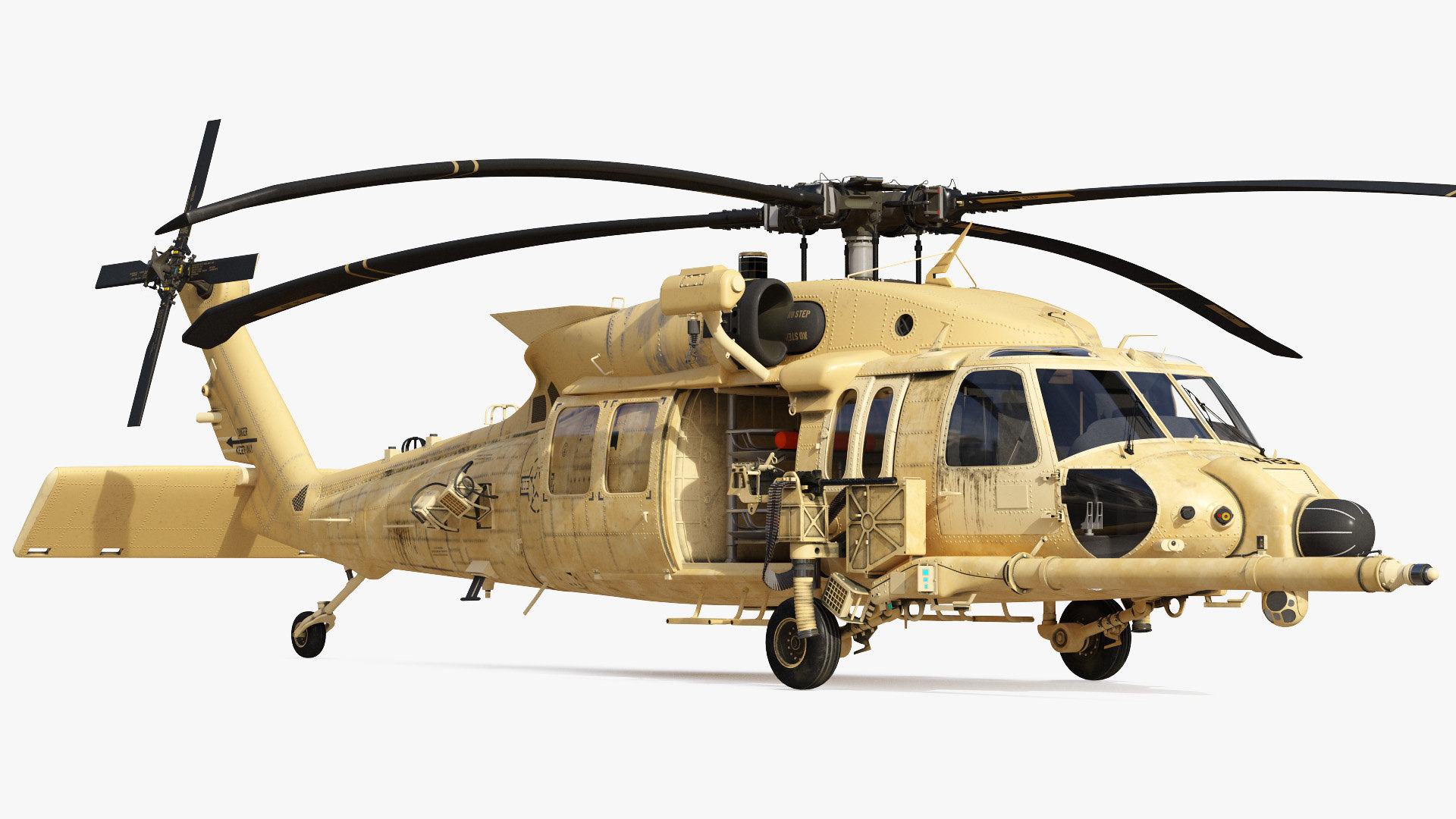 Sikorsky hh60 pave hawk helicopter 3D model - TurboSquid 1553777