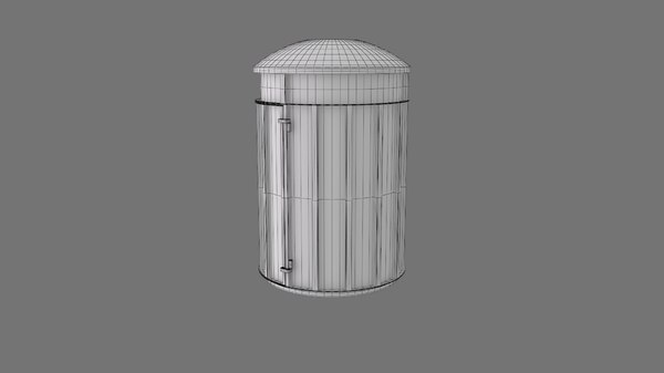 3D realistic trash bins pbr model - TurboSquid 1553667