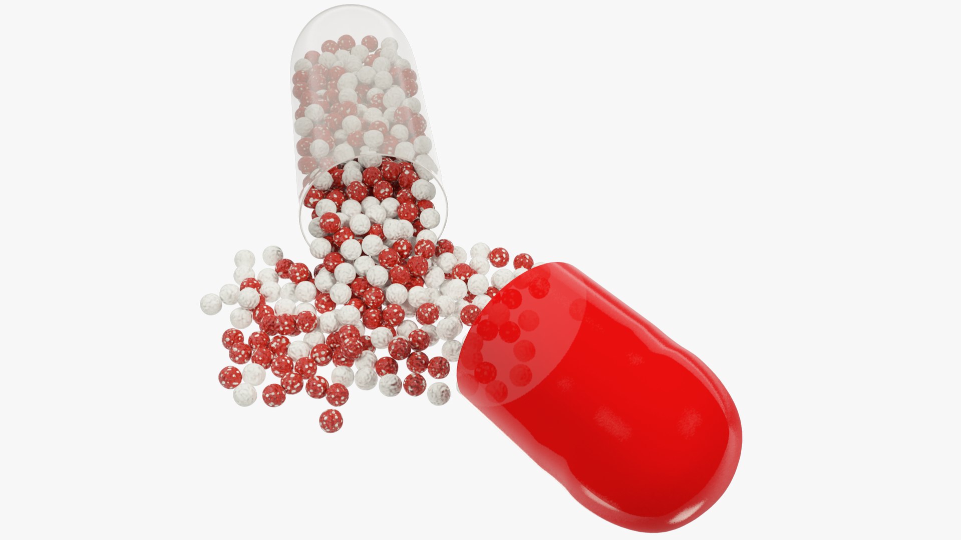 Opened capsule 3D model - TurboSquid 1553798