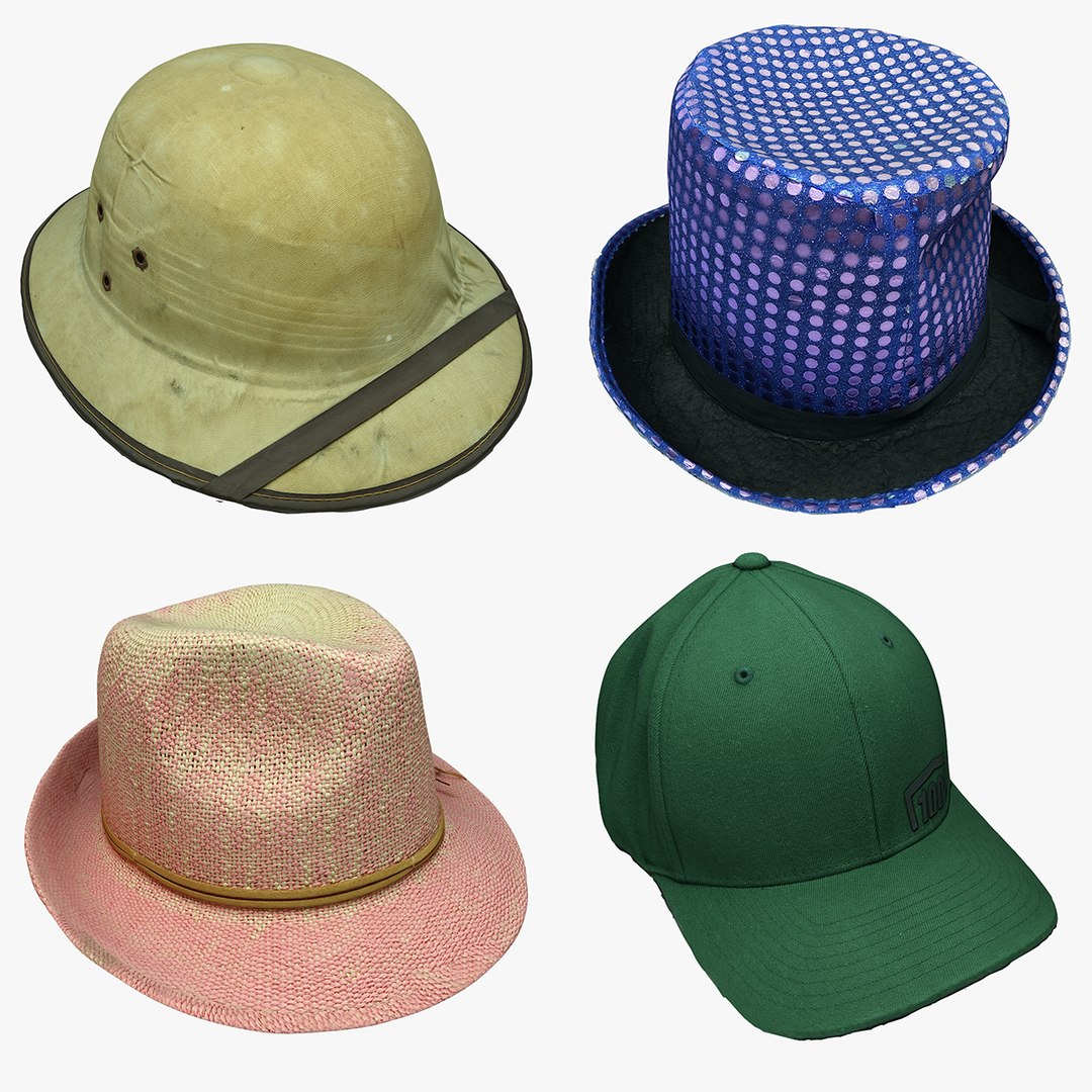 3D hat cap model - TurboSquid 1553675