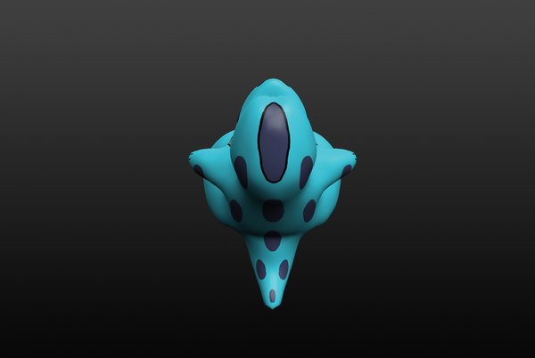 Chibi water gator fakemon 3D model - TurboSquid 1553961