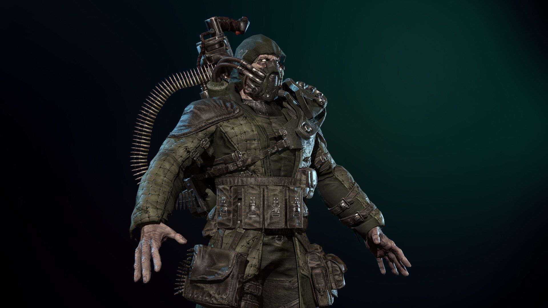 Monster mutant heavy model - TurboSquid 1554125