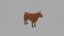 3D cow animals mammal - TurboSquid 1554138