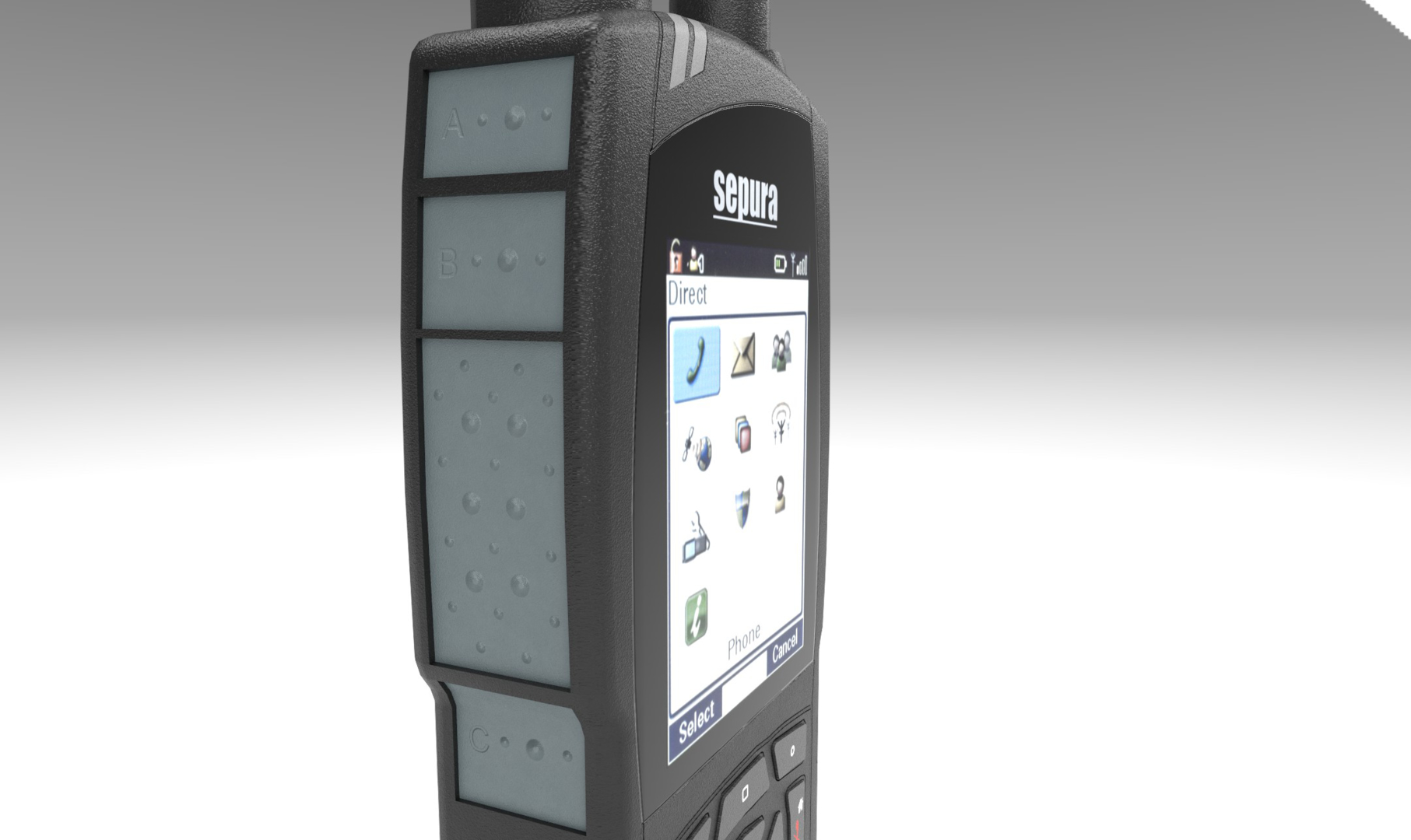 Sepura sc20 radio 3D model - TurboSquid 1554119