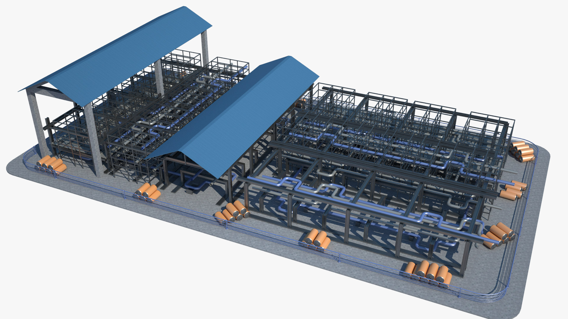 Lng pipe covering 3D model - TurboSquid 1554207