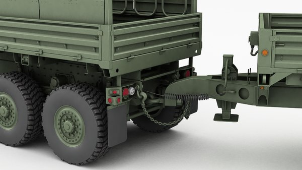 3D model m1083 m1095 mtv trailer - TurboSquid 1554328