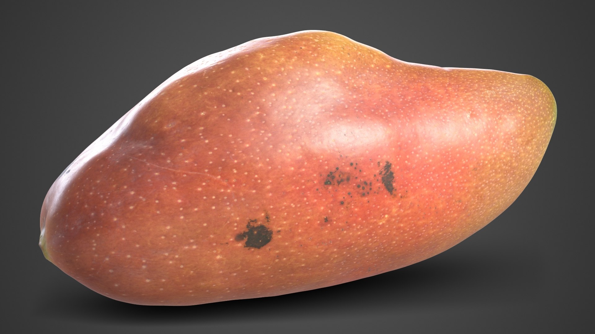 3D huge pink mango model - TurboSquid 1554458