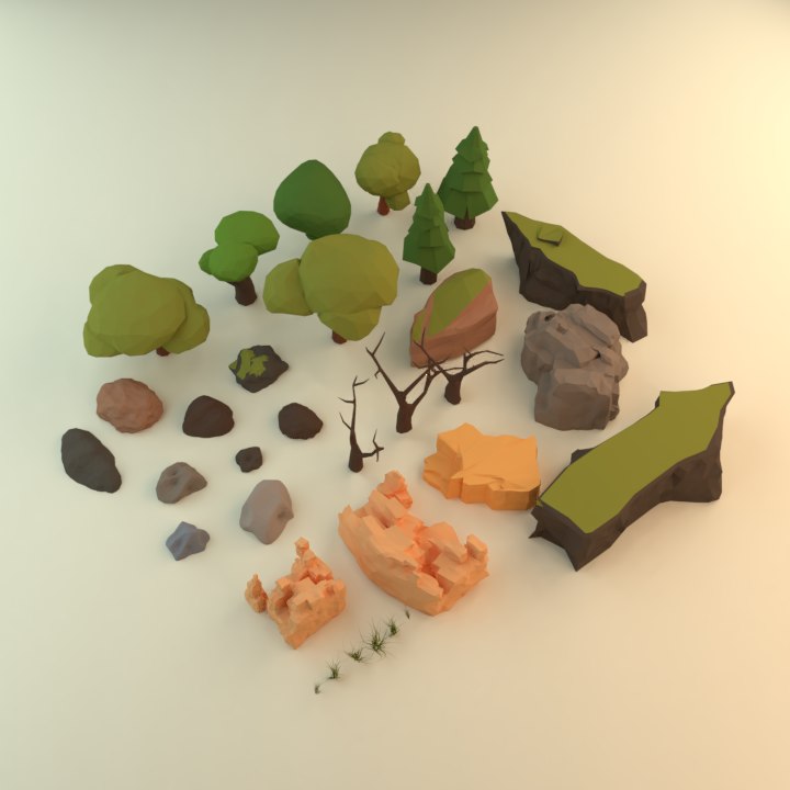 Assets environment 3D model - TurboSquid 1554878