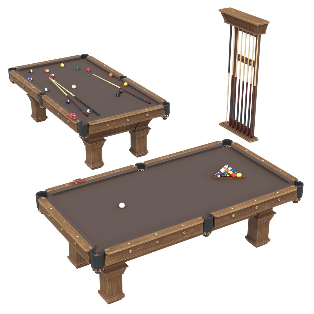3D brunswick vintage table - TurboSquid 1554805