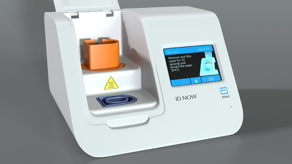 Abbott ID NOW Máquina Conduzir Teste de Amostra COVID19 Modelo 3D ...