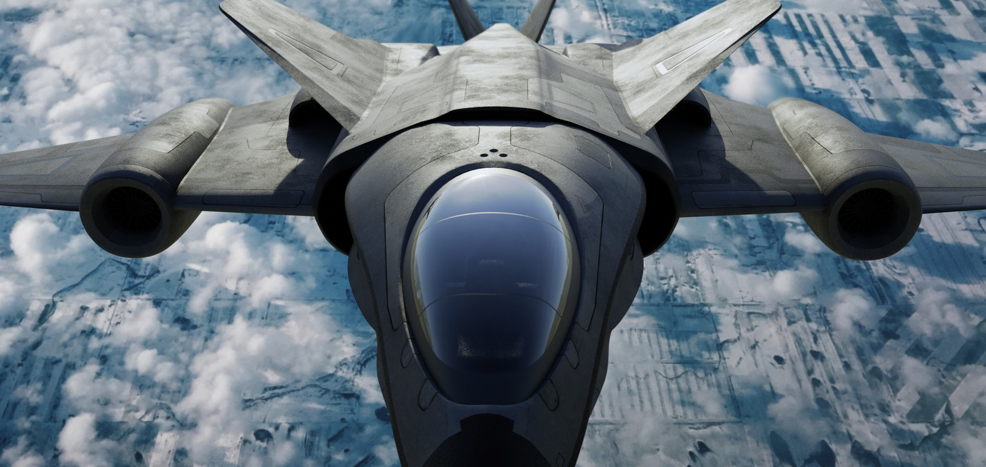 Scifi interceptor aircraft model - TurboSquid 1554961