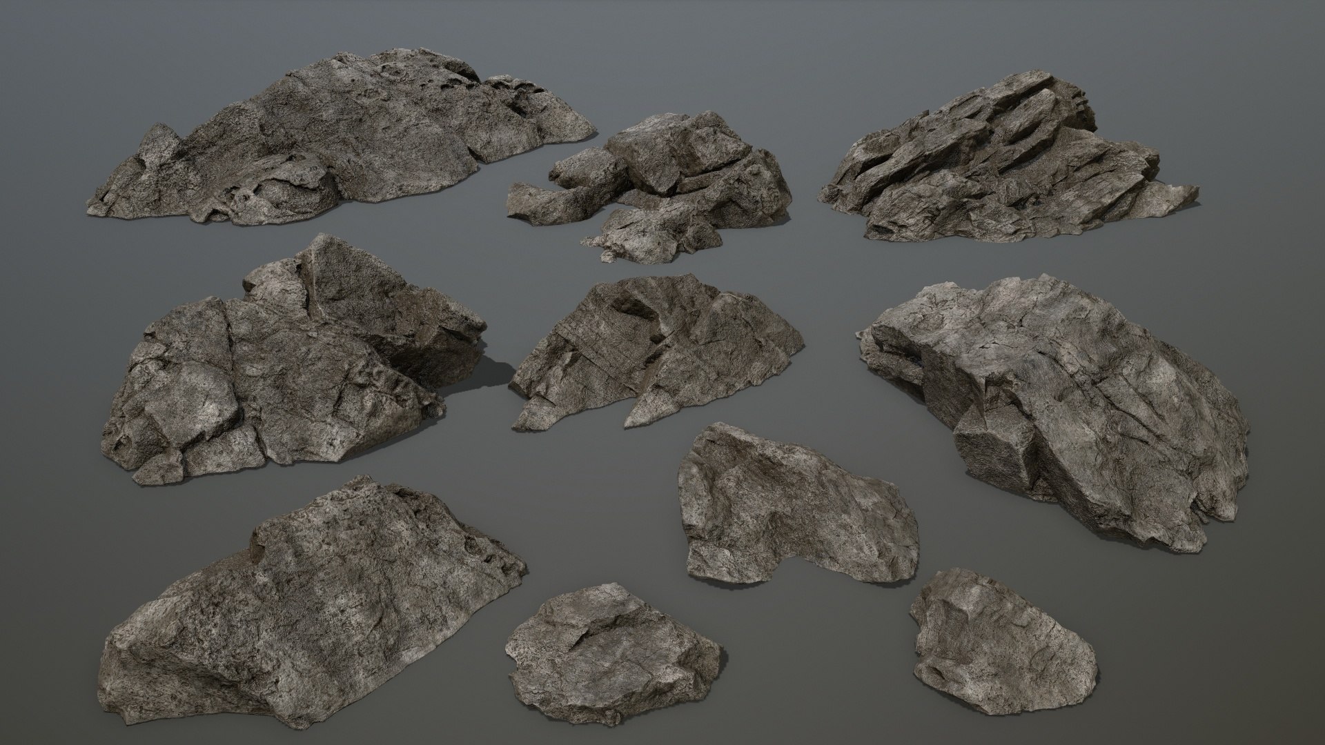 3D rock model - TurboSquid 1555343