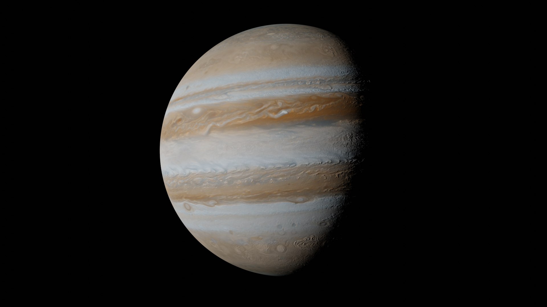 3D model jupiter modelled - TurboSquid 1555405