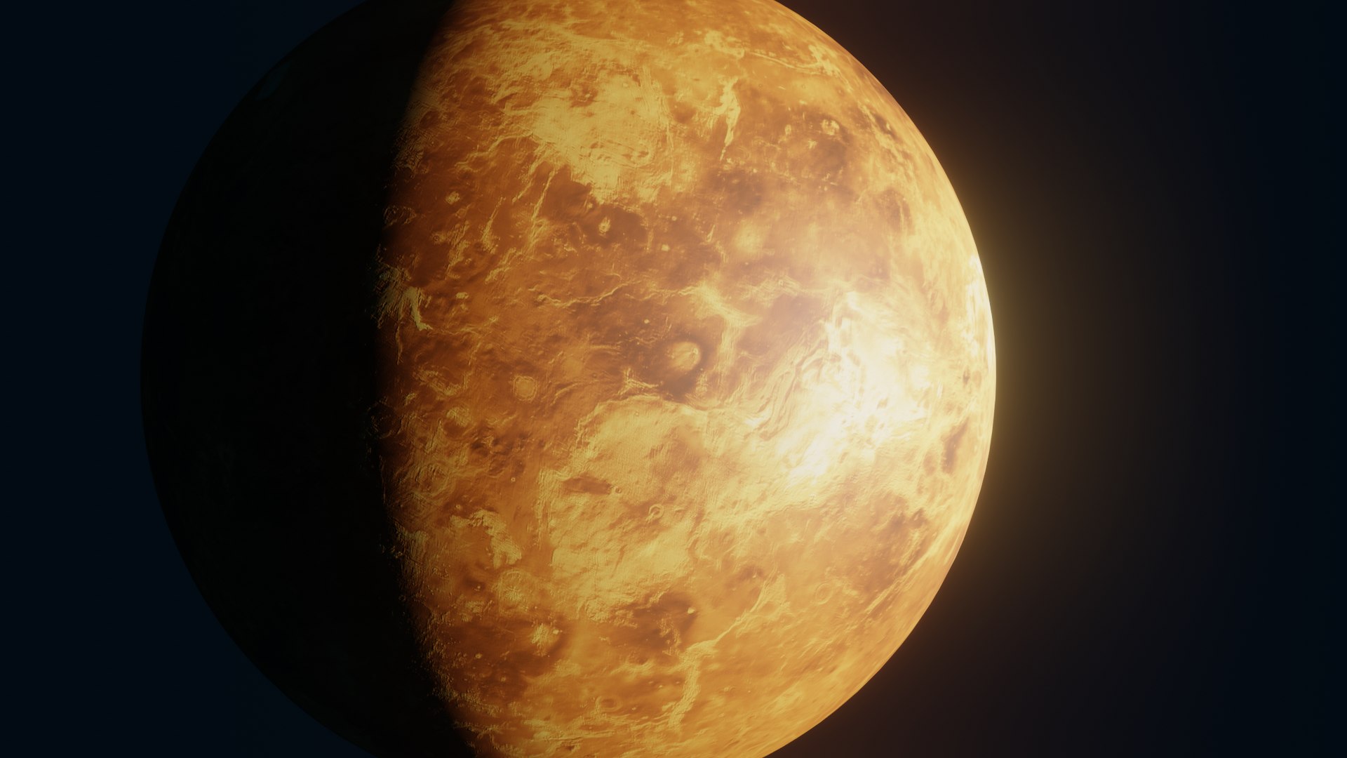 Venus modelled 3D model - TurboSquid 1555403