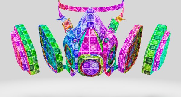 Respirator mask health 3D model - TurboSquid 1555448