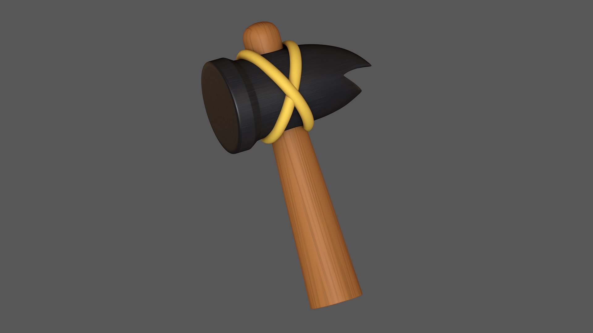 3D cartoon hammer asset model - TurboSquid 1555471