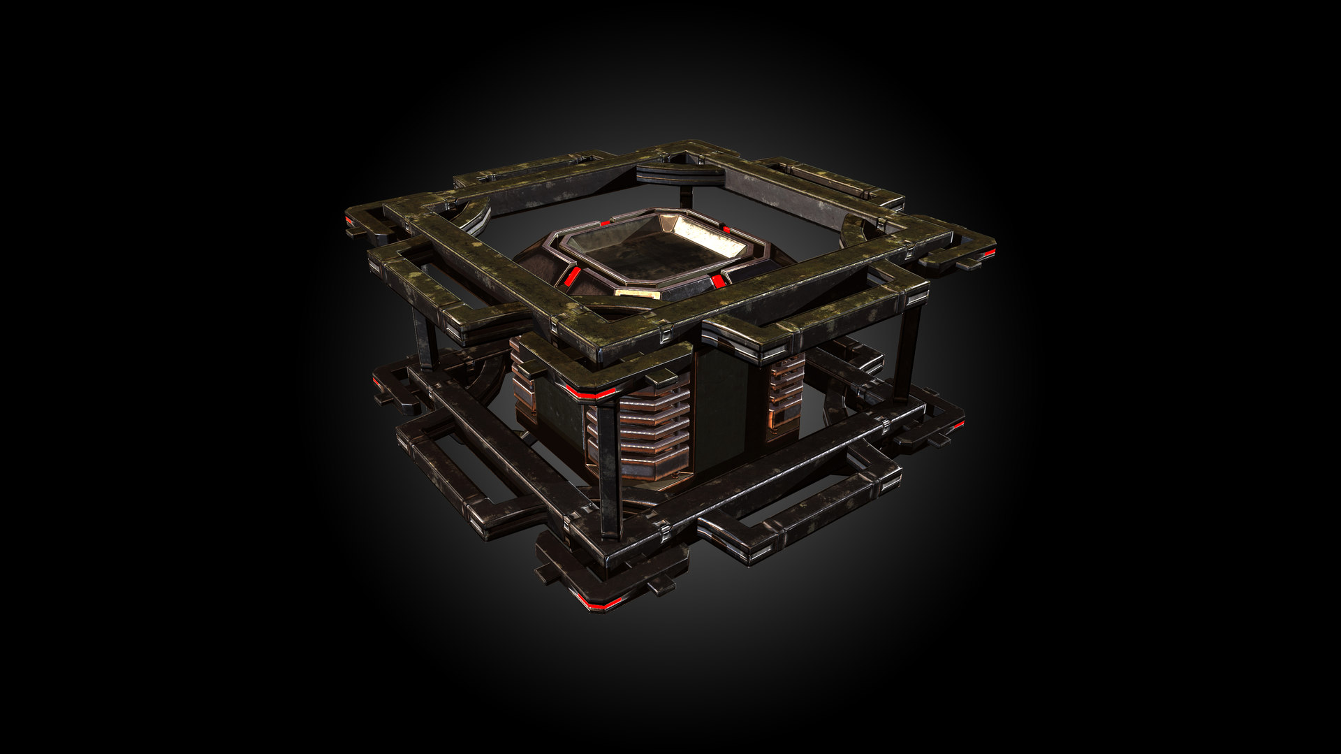 3D hover base - TurboSquid 1555580