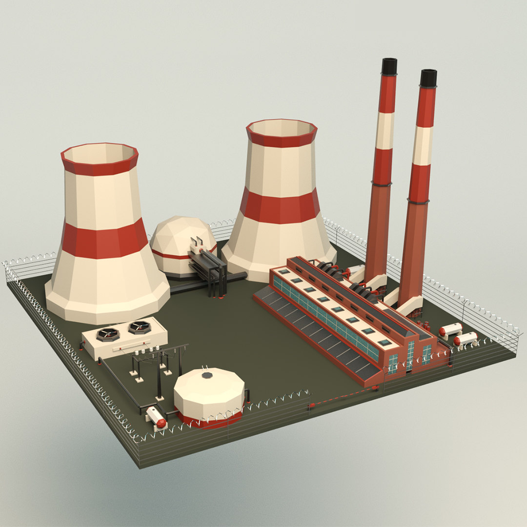 Modular cooling tower 3D model - TurboSquid 1556022